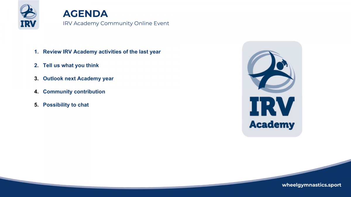 IRV Academy – Presentation of Possibilities and Potential – IRV ...