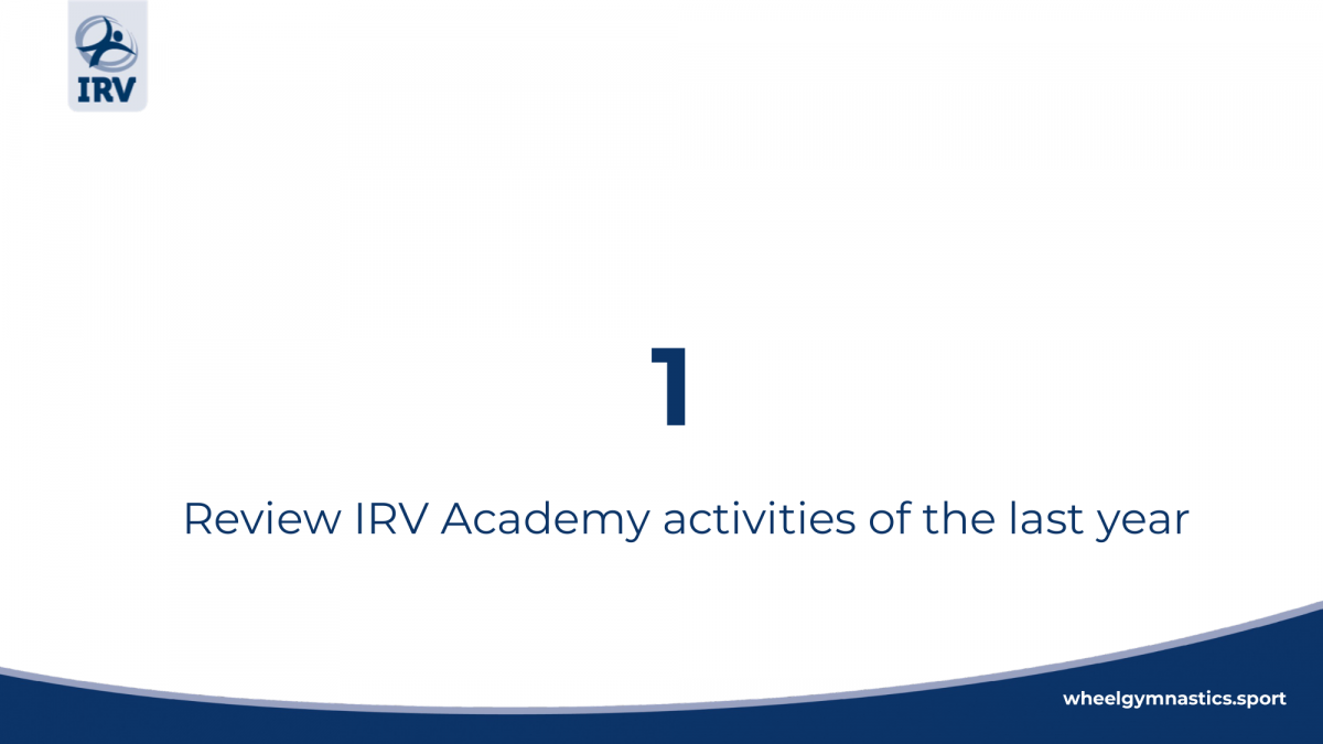 IRV Academy – Presentation of Possibilities and Potential – IRV ...
