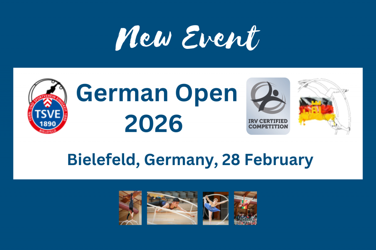 New IRV Certified Competition – German Open 2026 – IRV | International Wheel Gymnastics Federation